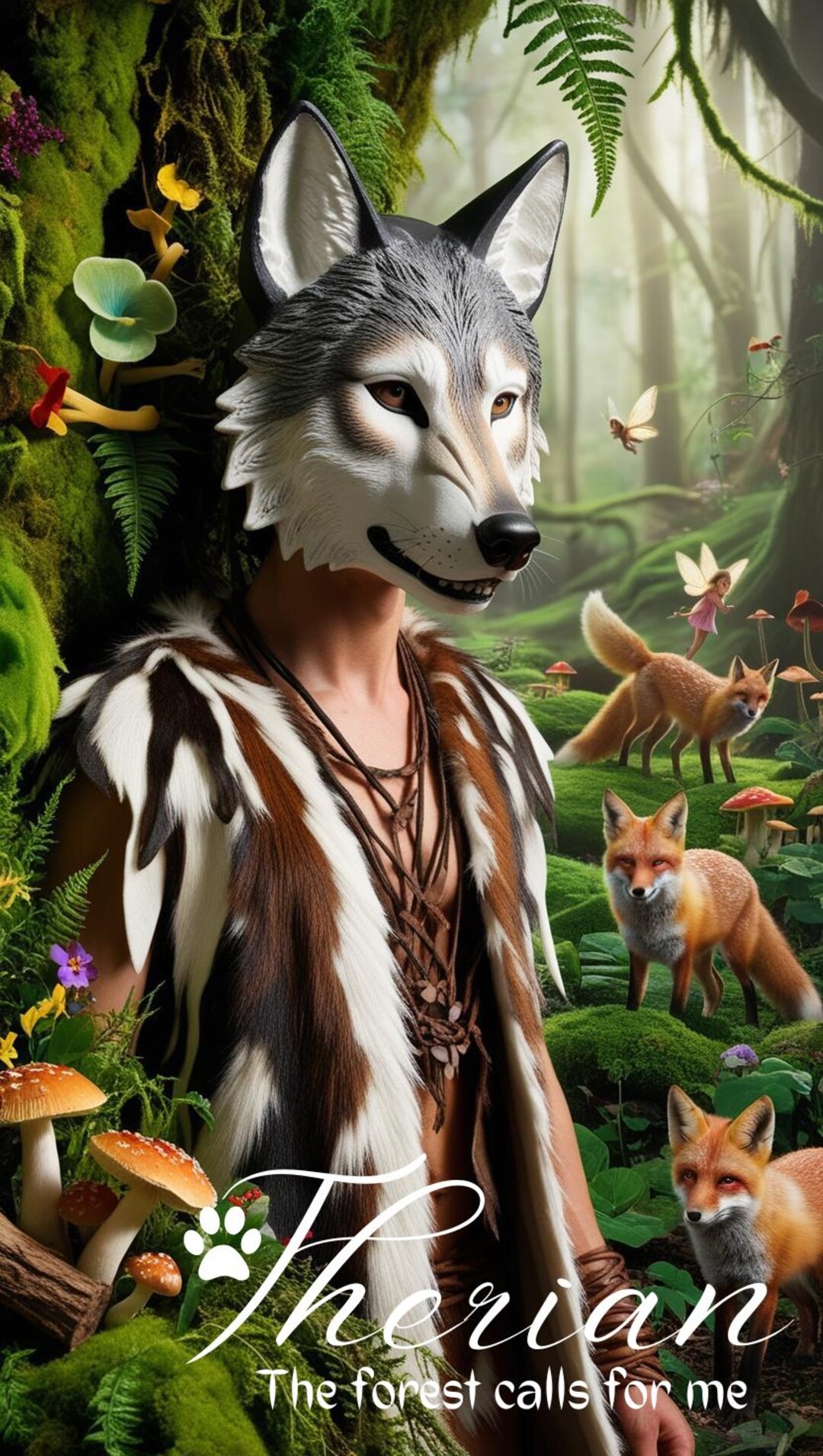 Therian Art | Poster | Screen Saver | Wallpaper | Digital Download ...