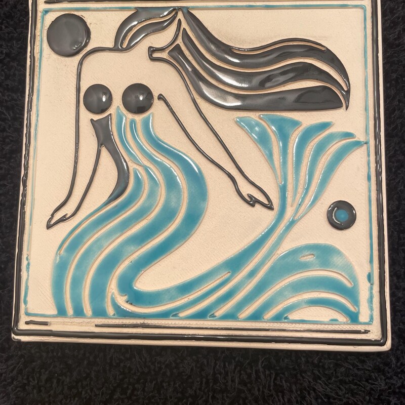 Mermaid Tile - Etsy