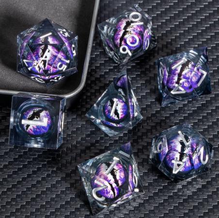 Dnd Void Rift Dice Set – Crystal Edition [dnd] - Etsy