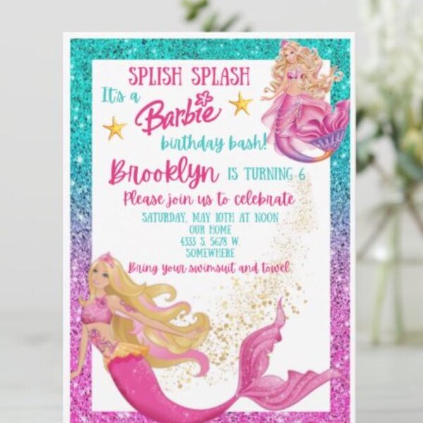 Barbie Mermaid - Etsy