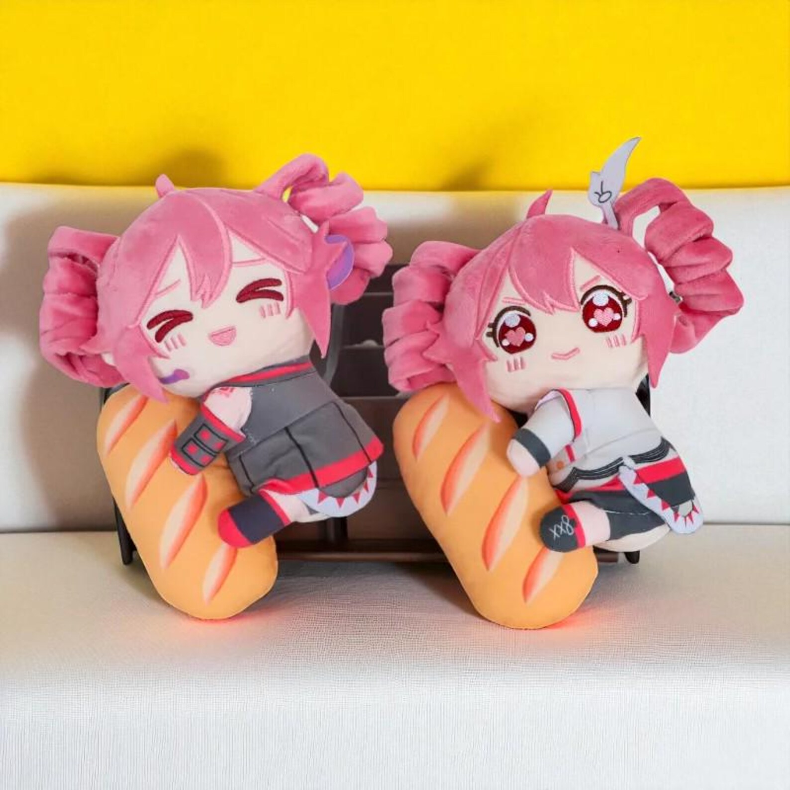 New 25cm Kasane Teto Plush Toy French Baguette Doll Stuffed Plushies ...