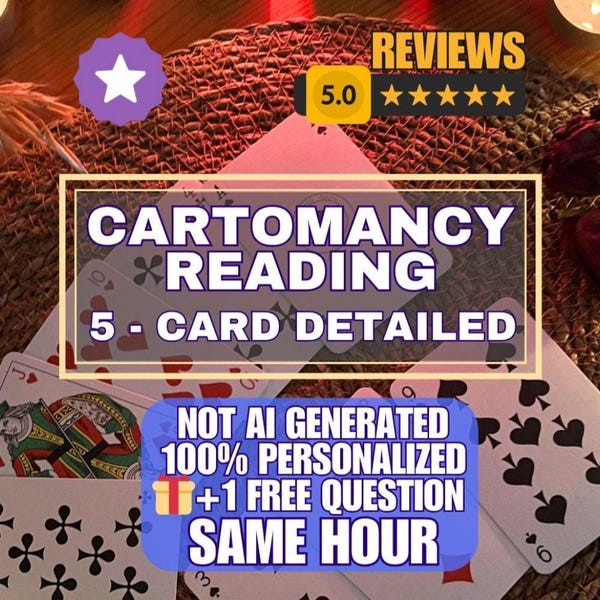 Cartomancy Deck - Etsy
