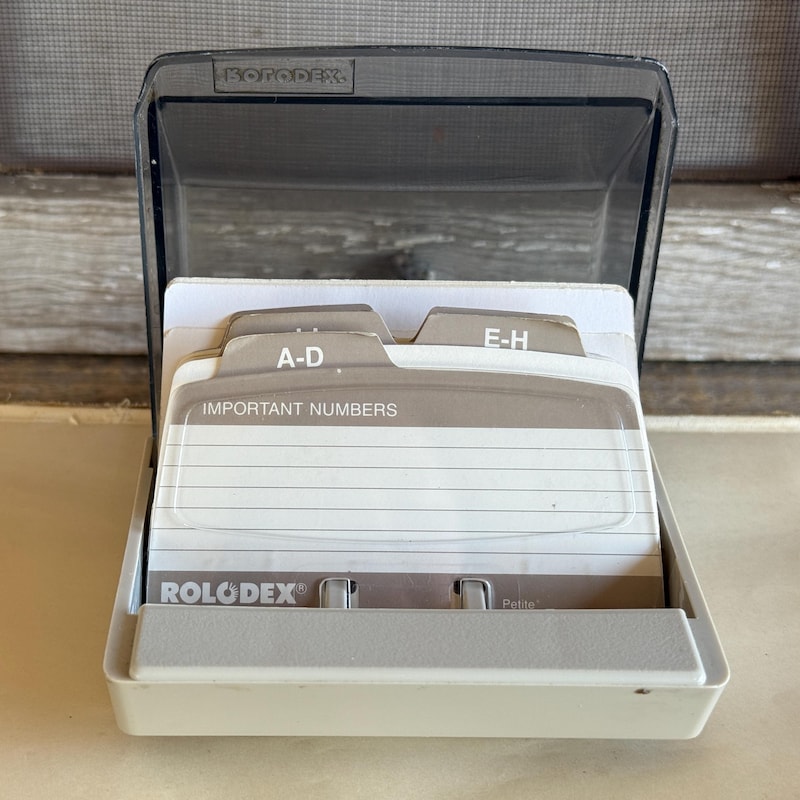 Rolodex - Etsy UK
