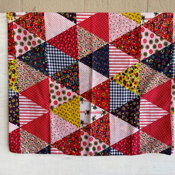 Patchwork Pillowcase - Etsy