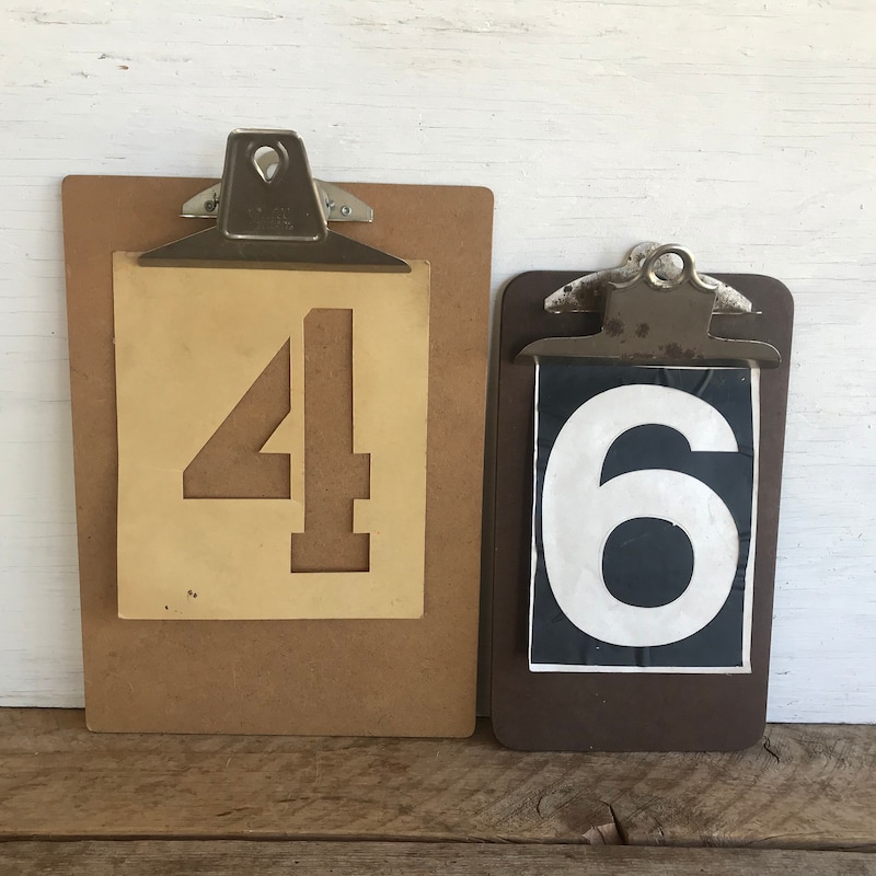 Vintage Clipboard - Etsy