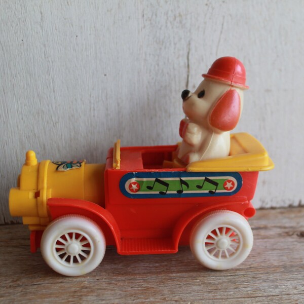 Antique Wind up Dog - Etsy