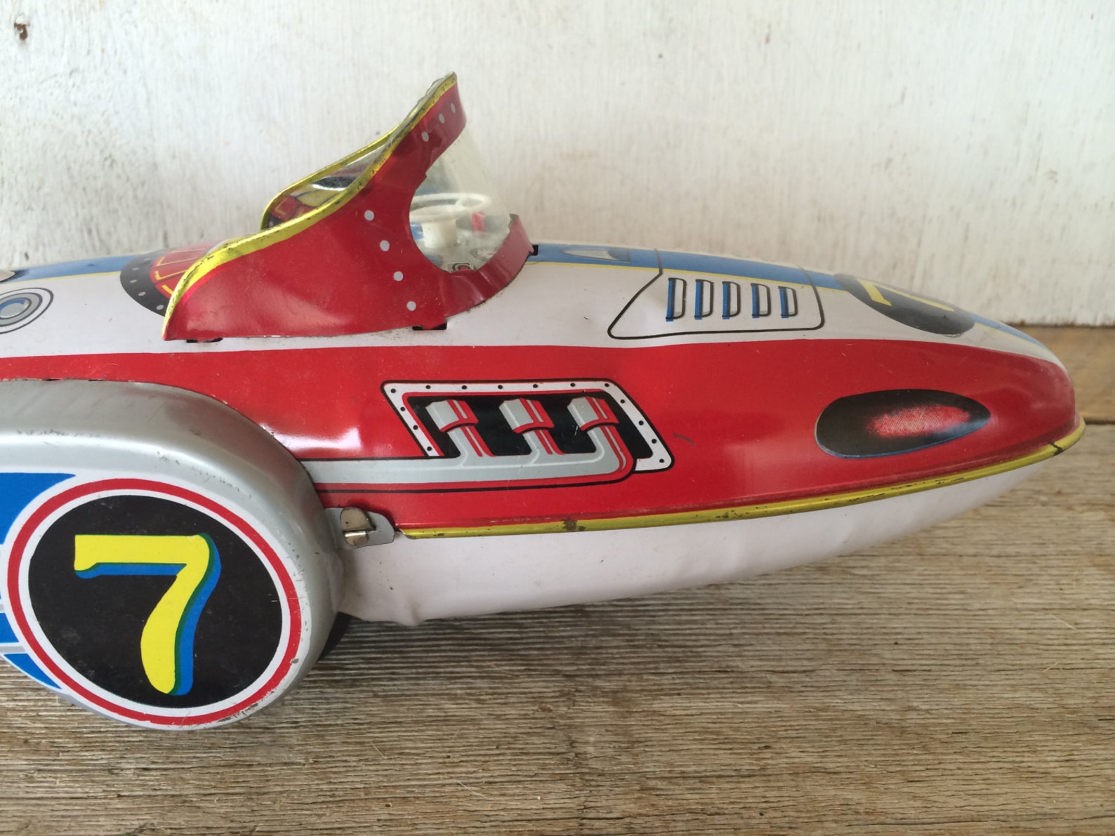 Vintage Aluminum Retro Child's Toy Jet - Etsy
