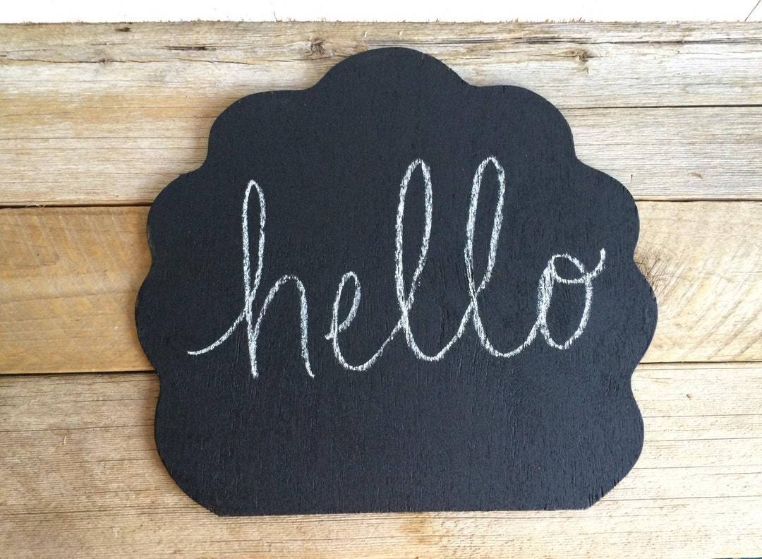 Vintage Cloud Shaped Handheld Chalkboard // Photo Prop // Photo Booth ...