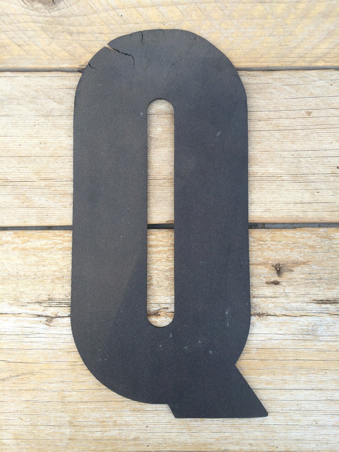 Vintage Letter Q, Black Graffiti Distressed, Gallery Wall, Wall Decor ...