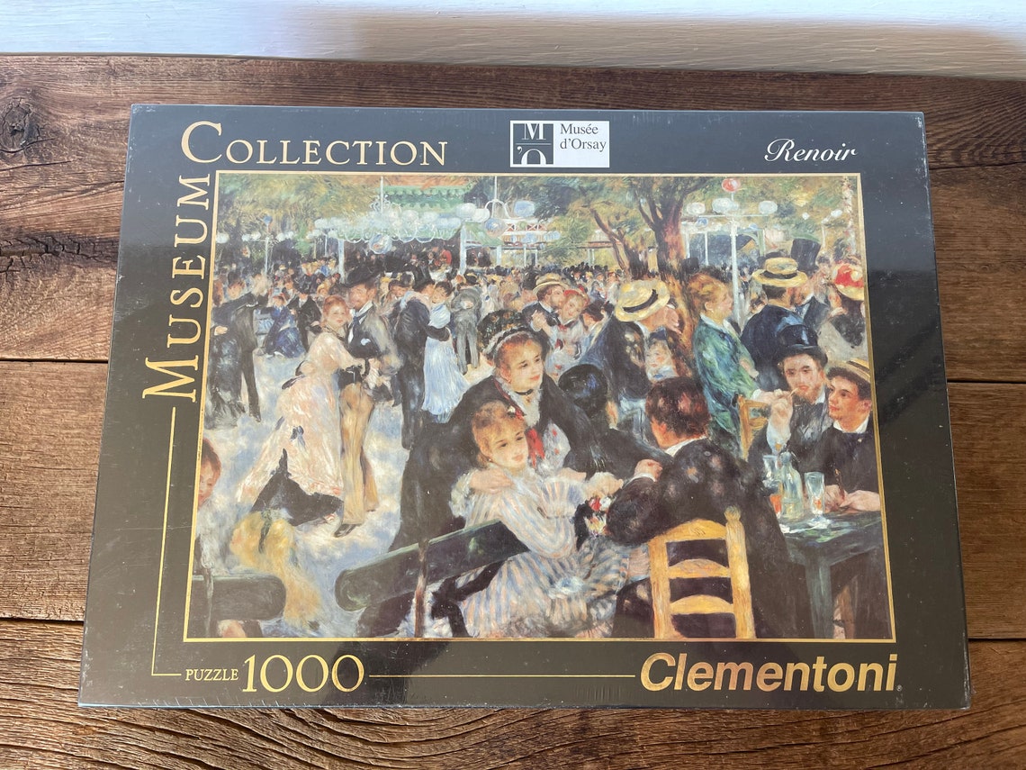 Vintage 1000 Piece Puzzle // Museum Collection // Clementoni - Etsy