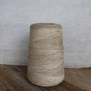 Large Vintage Spool of Thread, off White - Etsy