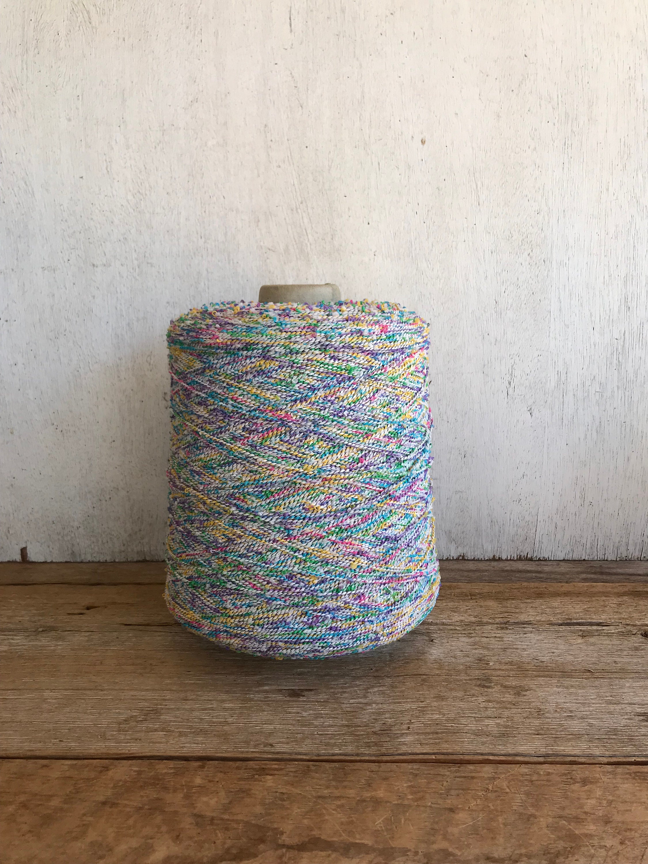 X-large Spool of Rainbow Yarn - Etsy UK
