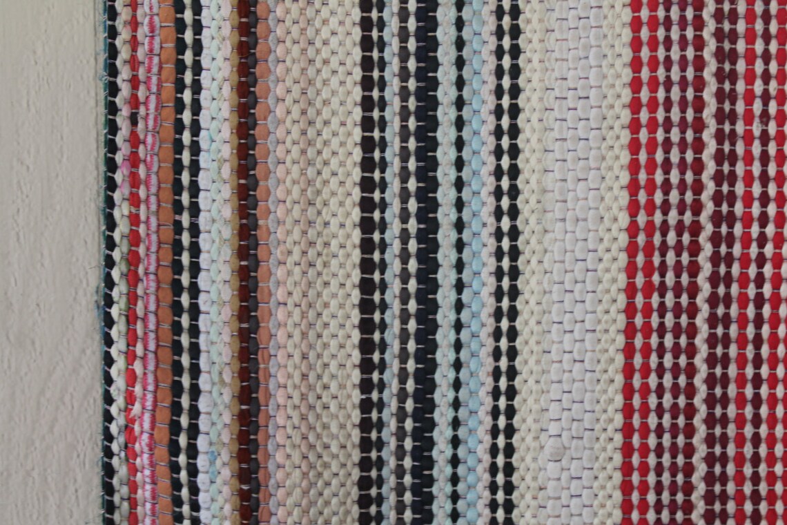 Vintage Rag Rug No. 4 | Etsy