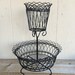 Vintage Wire Rack // Two Tier Rack // Vintage Kitchen // Vintage Home ...