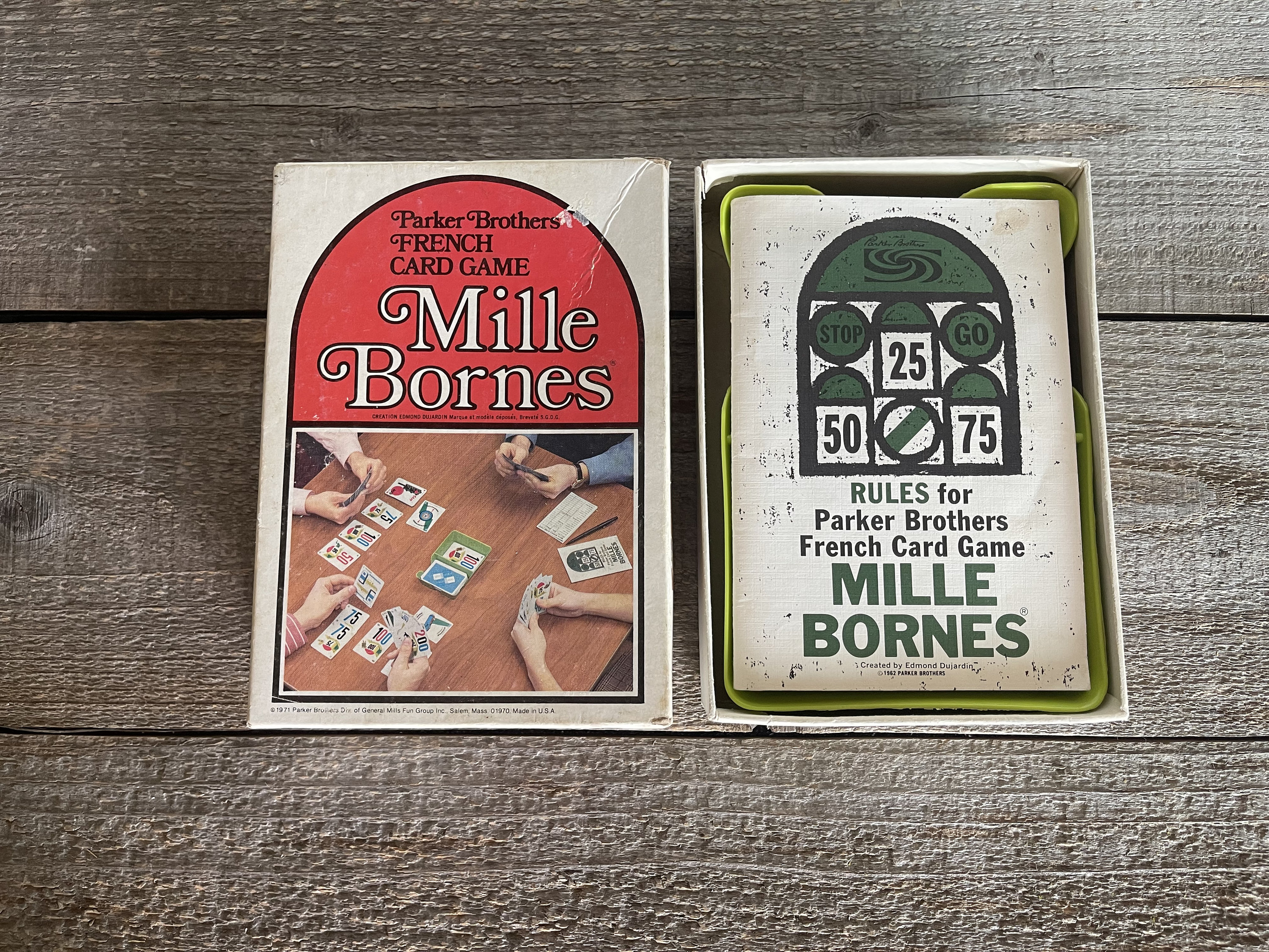 Mille Bornes French Card Game