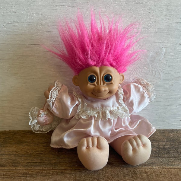 Pink Hair Troll - Etsy