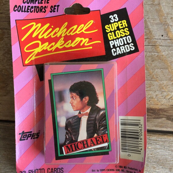 Michael Jackson Photo Cards - Etsy
