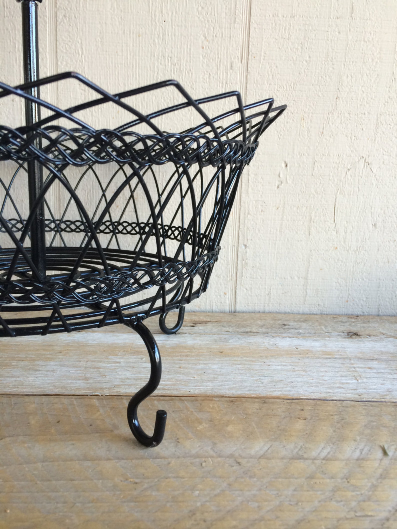 Vintage Wire Rack // Two Tier Rack // Vintage Kitchen // - Etsy