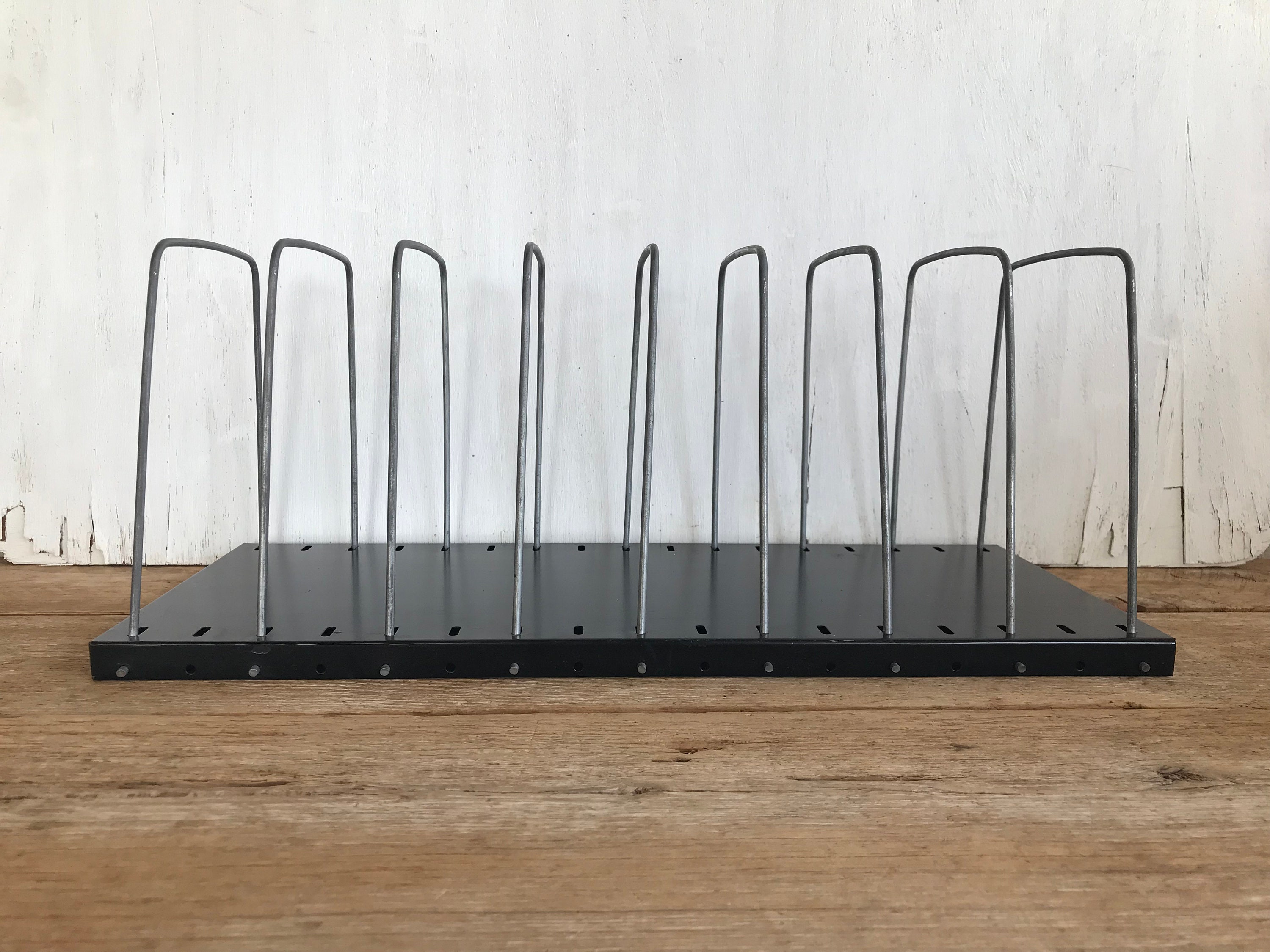 Vintage Industrial Mid Century Metal Paper File Sorter // - Etsy
