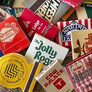 Vintage Matchbook Collection: Eclectic Lot of 10, 20, or 30 - Etsy