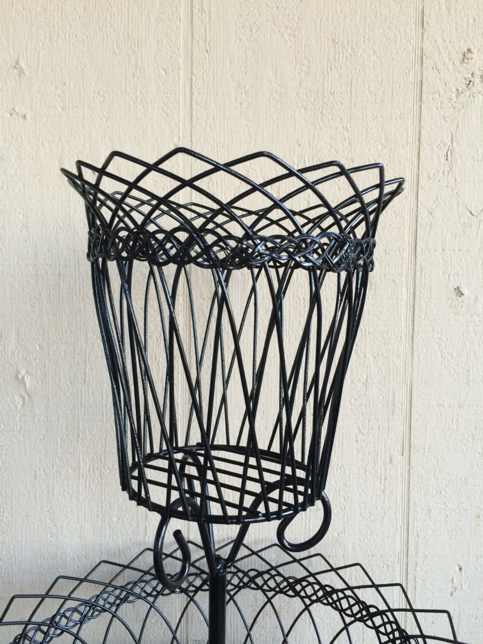 Vintage Wire Rack // Two Tier Rack // Vintage Kitchen // - Etsy