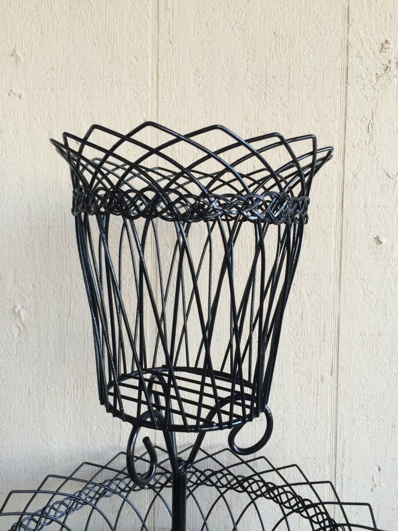 Vintage Wire Rack // Two Tier Rack // Vintage Kitchen // - Etsy