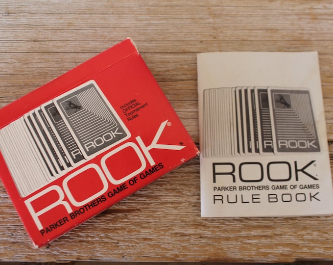 Vintage 1972 Rook Card Game Complete - Etsy