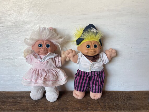 You Choose Vintage Russ Troll Doll // Soft Body // 12 - Etsy