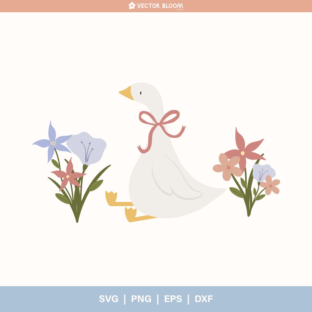 Printable Silly Goose SVG | Silly Goose Png | Goose Svg | Trendy Easter ...