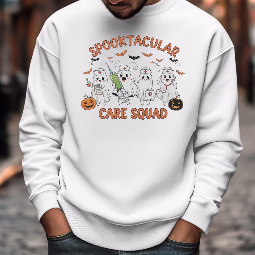 Spooktacular Care Squad Medical Ghosts Shirt, Funny Custom Gift ...