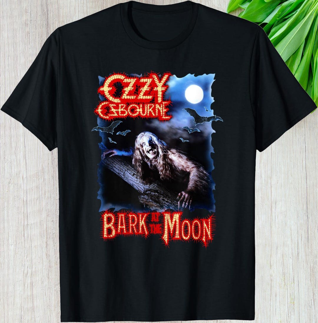 RIP Osbourne Bark of the Moon Shirt, Custom Gift for Ozzy Fans Rock and ...