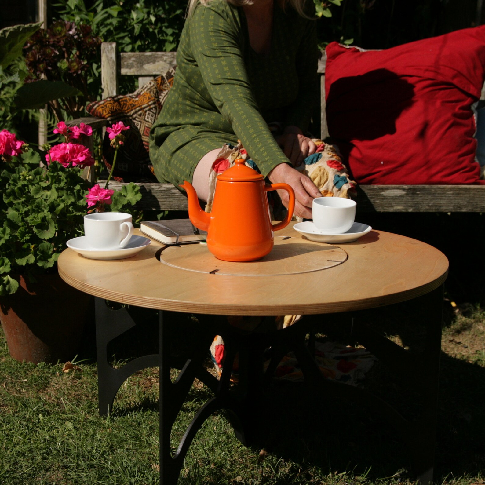 The Crucible Barbeque Inset Table Coffee Table and Fire - Etsy UK