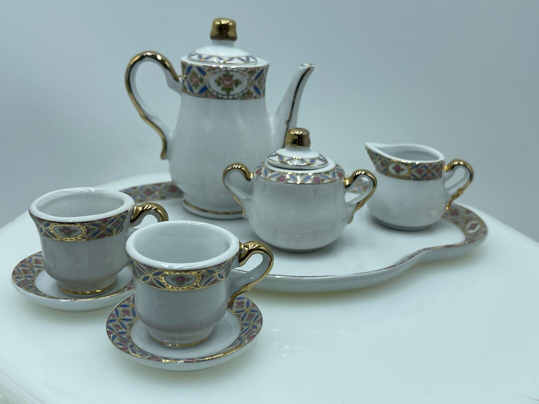 Adeline Miniature Tea Set – 10 Pieces With Original Box – Perfect ...