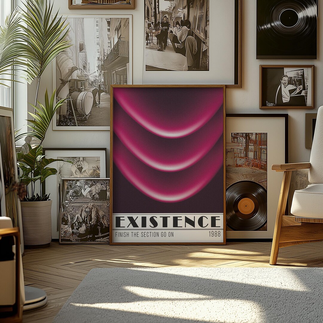Futuristic Art, 70s Wall Art Print, Meditation , Psychedelic House ...