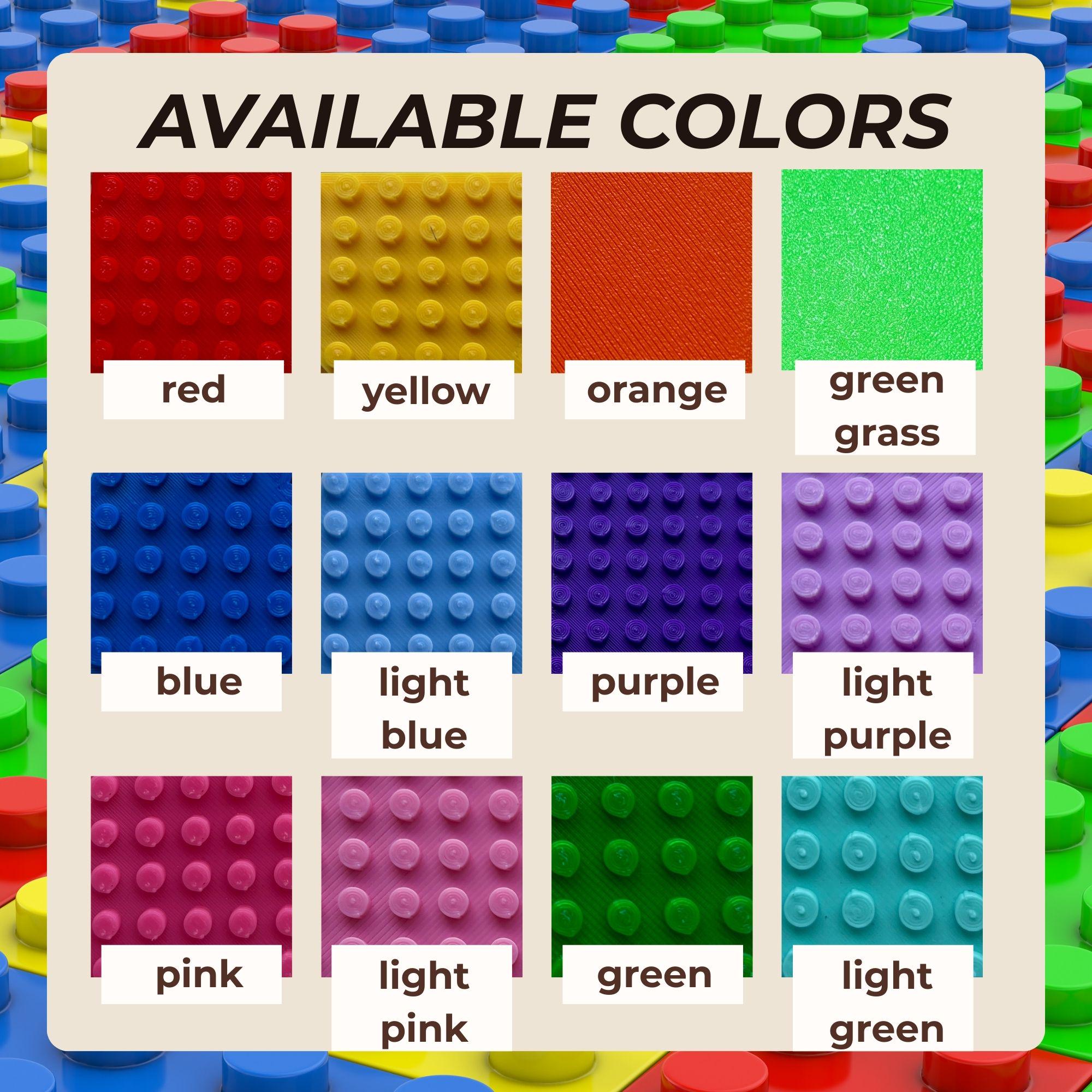 Custom 3D Block Name Sign: Kids Room Decor, Building Block Compatible ...