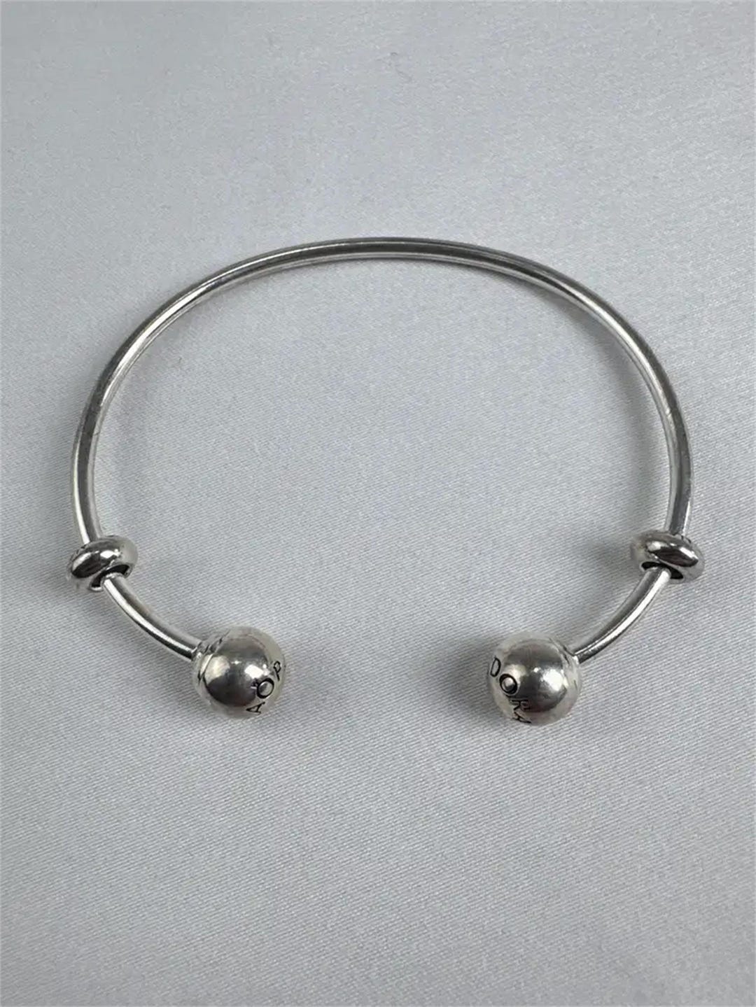 Pandora Moments Open Bangle,pandora Charm Bracelet, S925 Silver ...