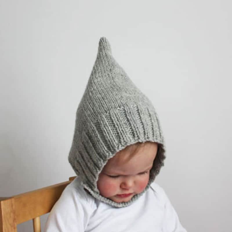 Knit Baby Pixie Hat - Etsy