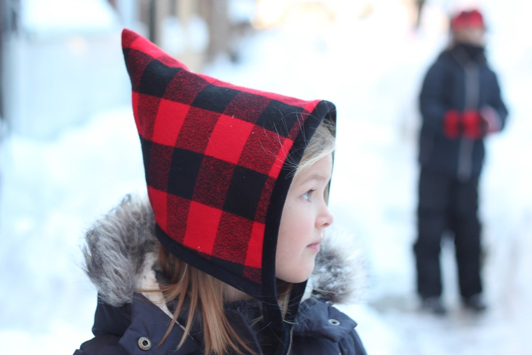 Blizzard Bonnet Sewing Pattern - Pixie Bonnet, Infant to Child (PDF ...