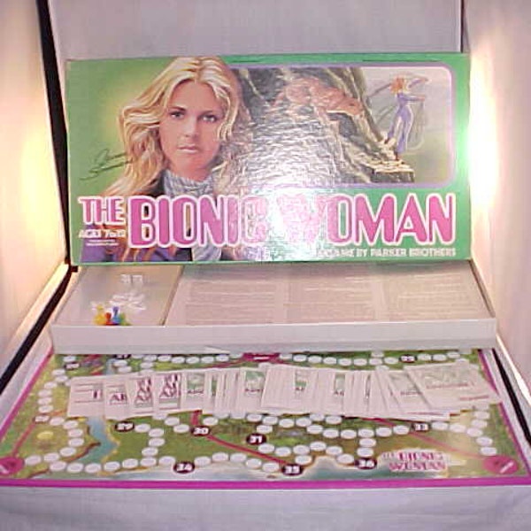 The Bionic Woman Board Game - Etsy