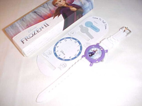 DISNEY Frozen II Elsa and Anna Kids Time Teacher Watc… - Gem