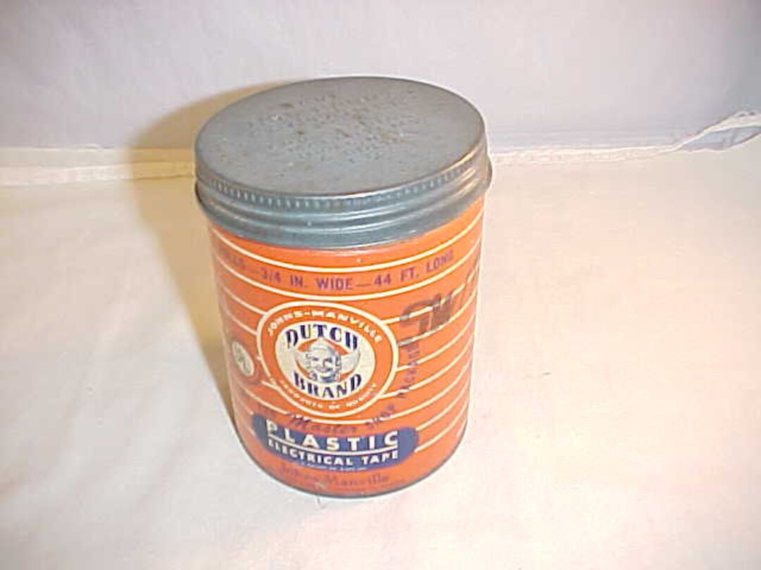 Dutch Brand Electrical Tape Advertising Tin - Etsy