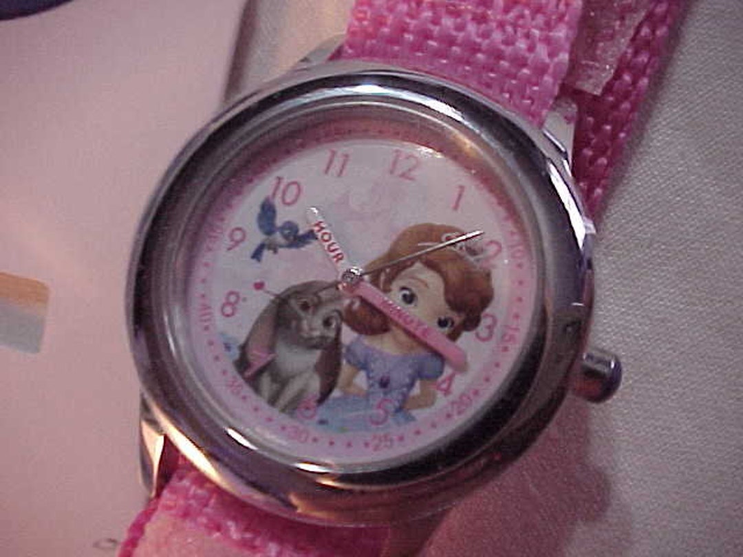 Disney Sofia Time Teacher Watch in Original Box Working Condition With ...