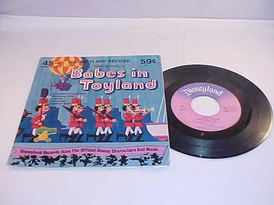 Walt Disney's Babes in Toyland Disneyland 45rpm Song Record With ...