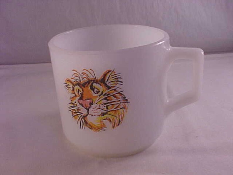 Glass Fire King Esso Exxon Advertising Coffee Mug - Etsy
