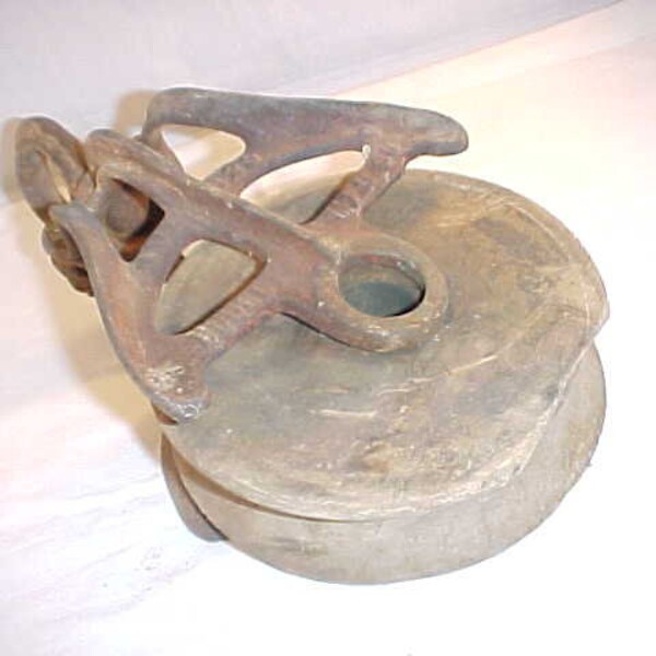 Wood Pulley - Etsy