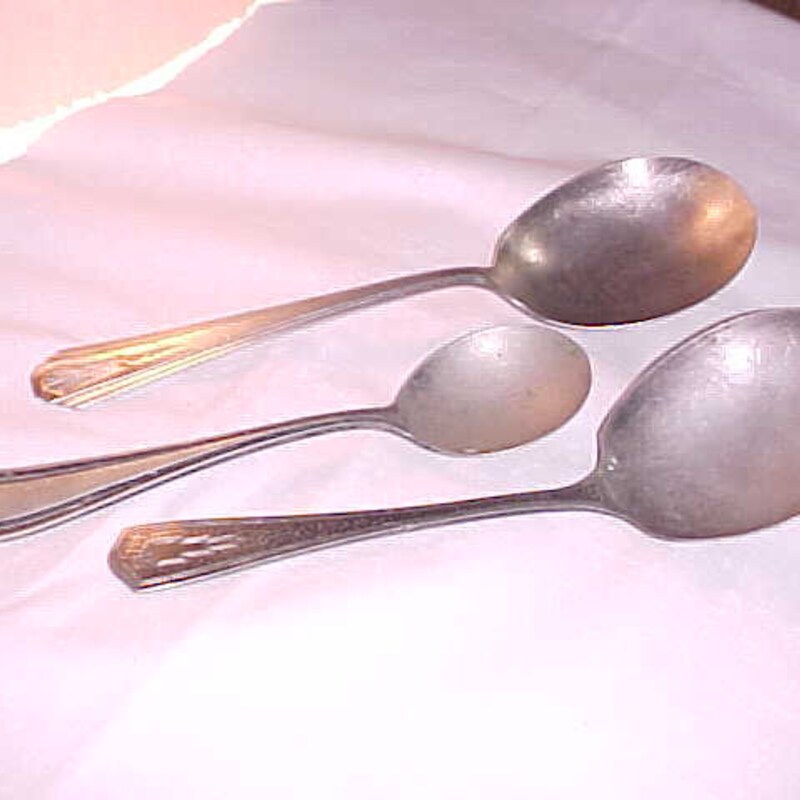 Silver Plate Serving Spoon - Etsy