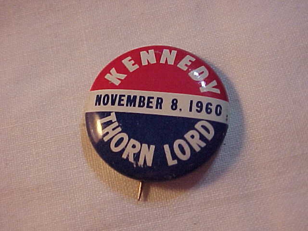 Kennedy Thorn Lord November 8, 1960 New Jersey Coattail Political ...