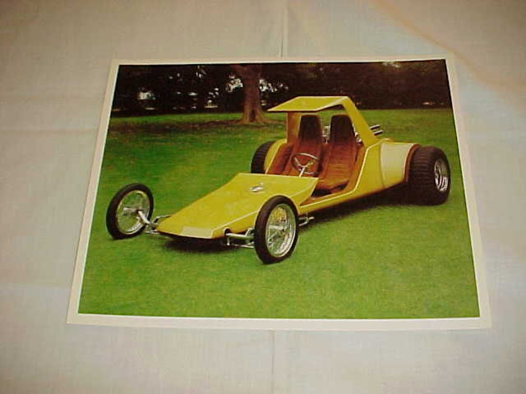Show Car Print 1969 Sand Draggin' Designed and Built by Jay Ohrberg - Etsy