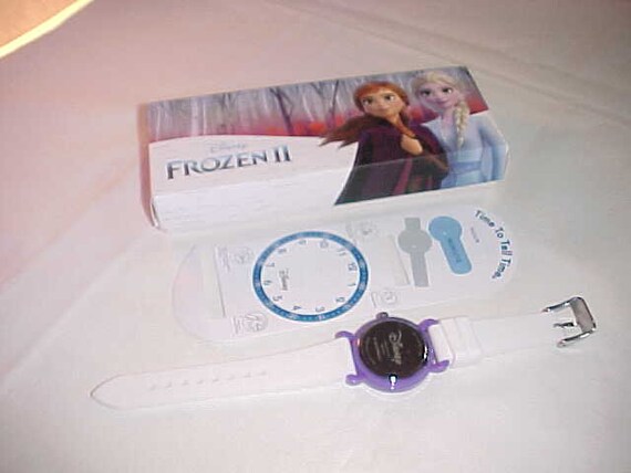 DISNEY Frozen II Elsa and Anna Kids Time Teacher Watc… - Gem