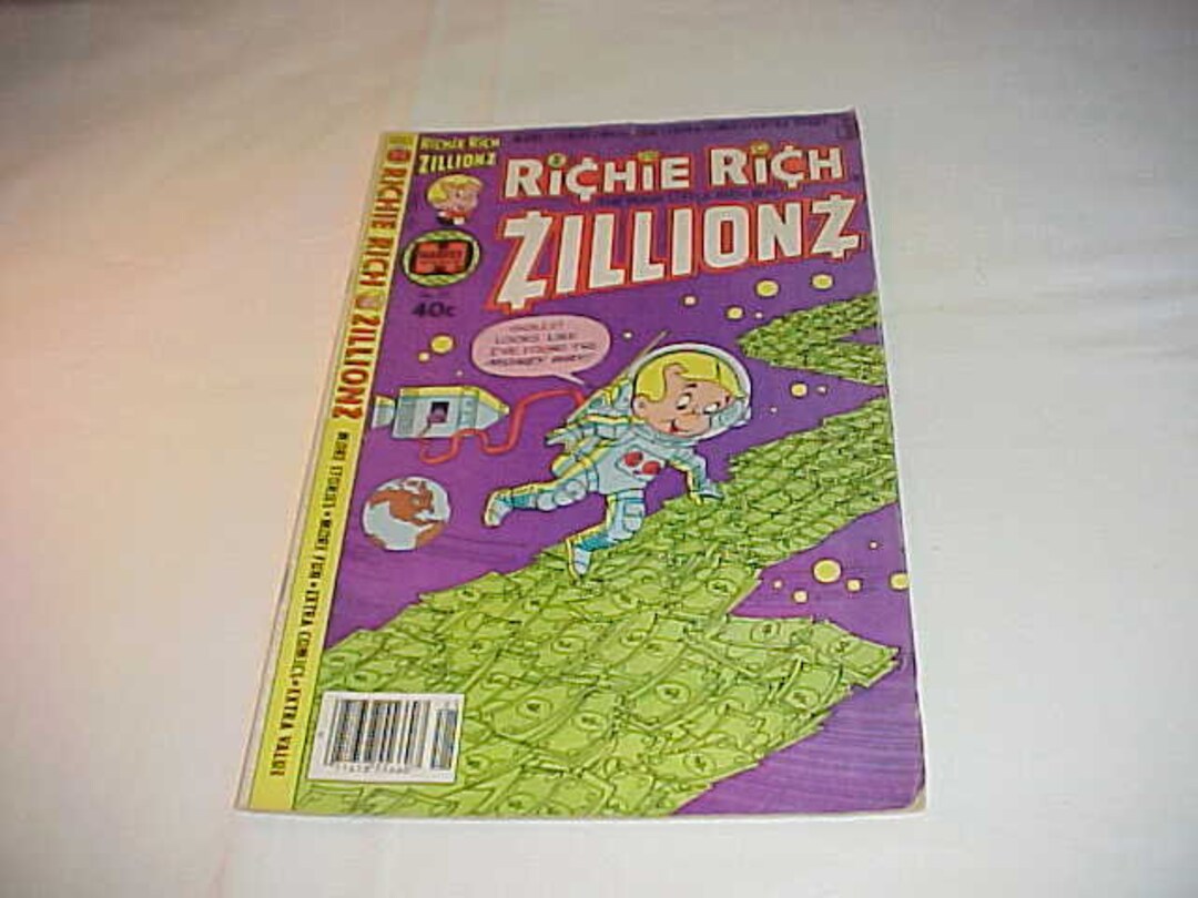 Harvey World Comics Richie Rich the Poor Little Rich Boy, Zillionz No ...